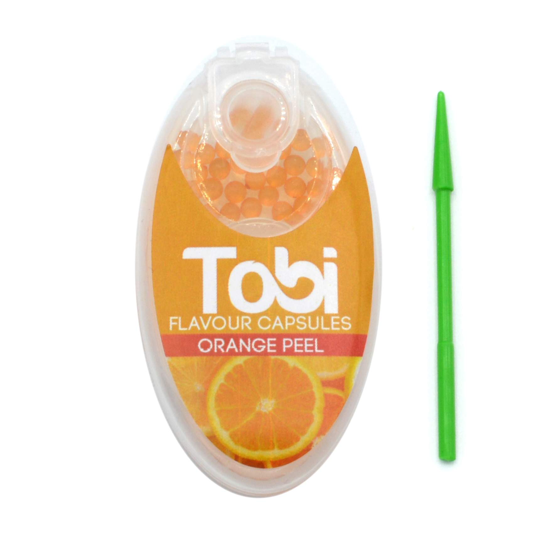 Set capsule aromatizante Tobi, Orange Peel, 100 buc. - eMAG.ro