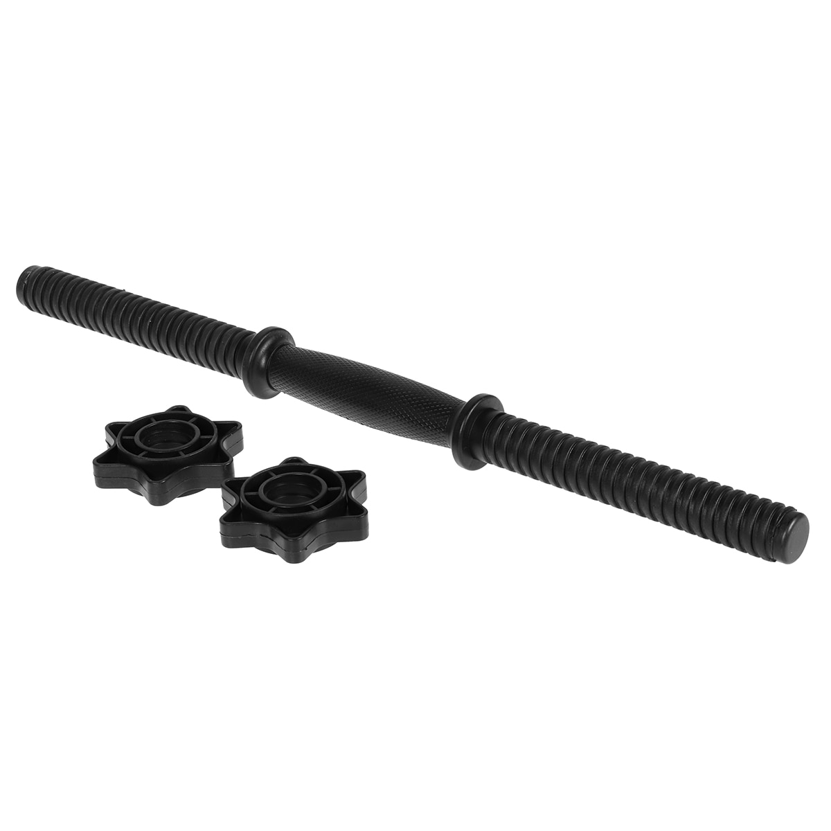 Set 2 gantere reglabile SportVida, Fier si plastic, 12 discuri, 2x15 kg, Negru - eMAG.ro