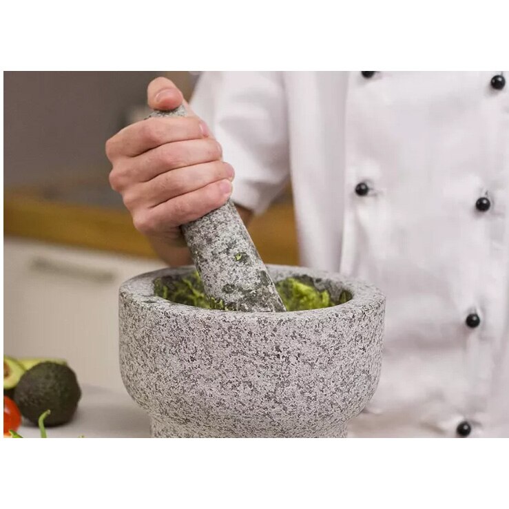 Mojar cu pistil granit Kring Cuisine Selected, 14x10 cm - eMAG.ro