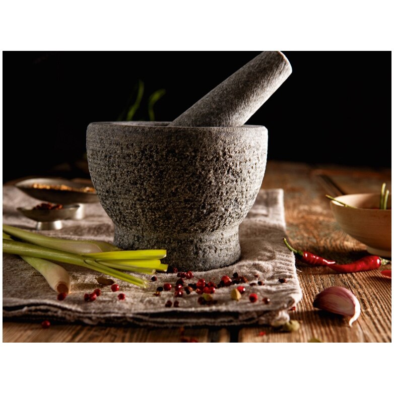 Mojar cu pistil granit Kring Cuisine Selected, 14x10 cm - eMAG.ro