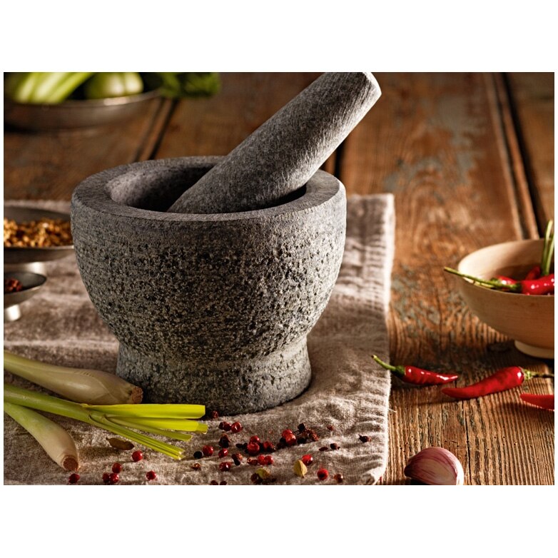 Mojar cu pistil granit Kring Cuisine Selected, 14x10 cm - eMAG.ro