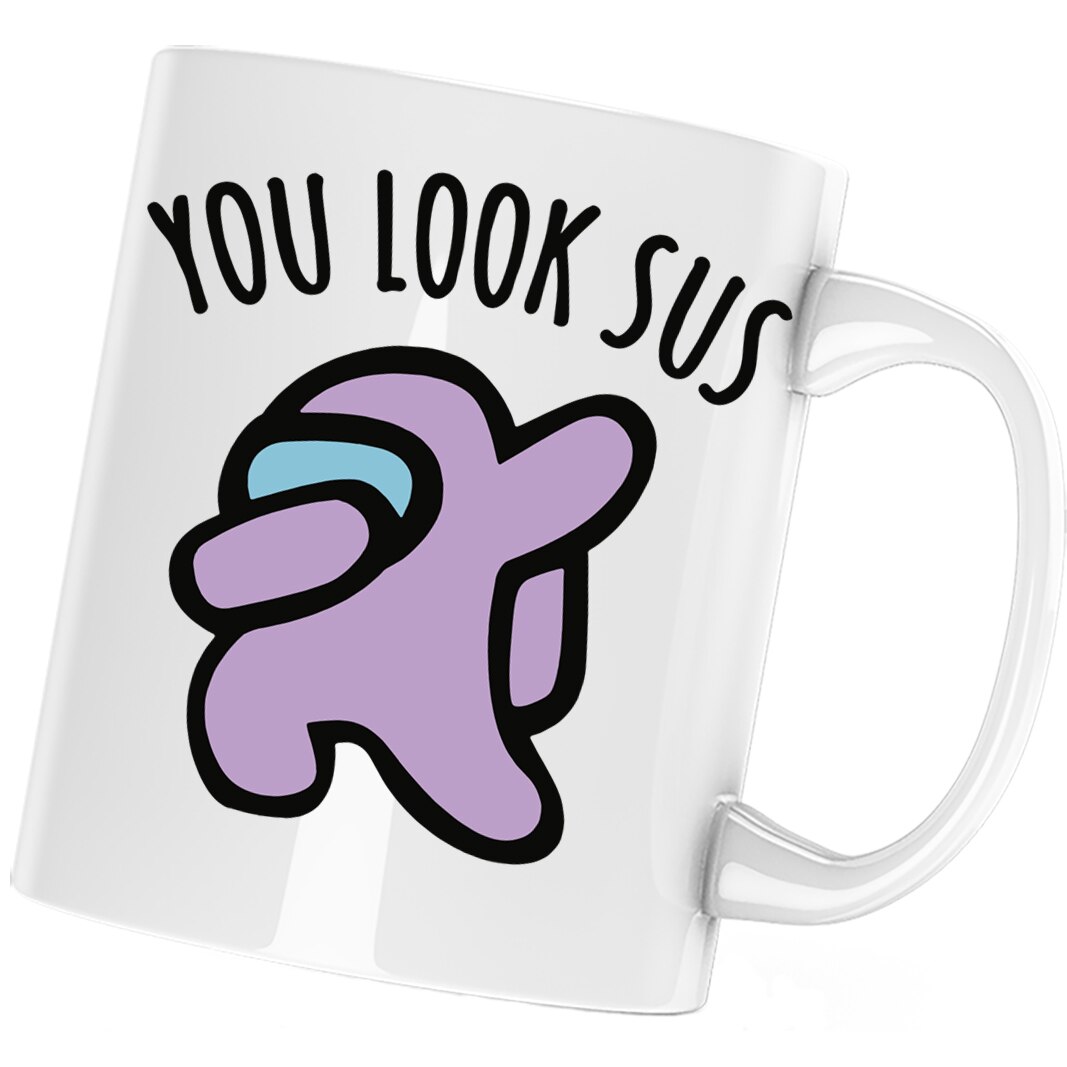 Чаша You Look Sus Among Us, Бял, 330 мл - eMAG.bg