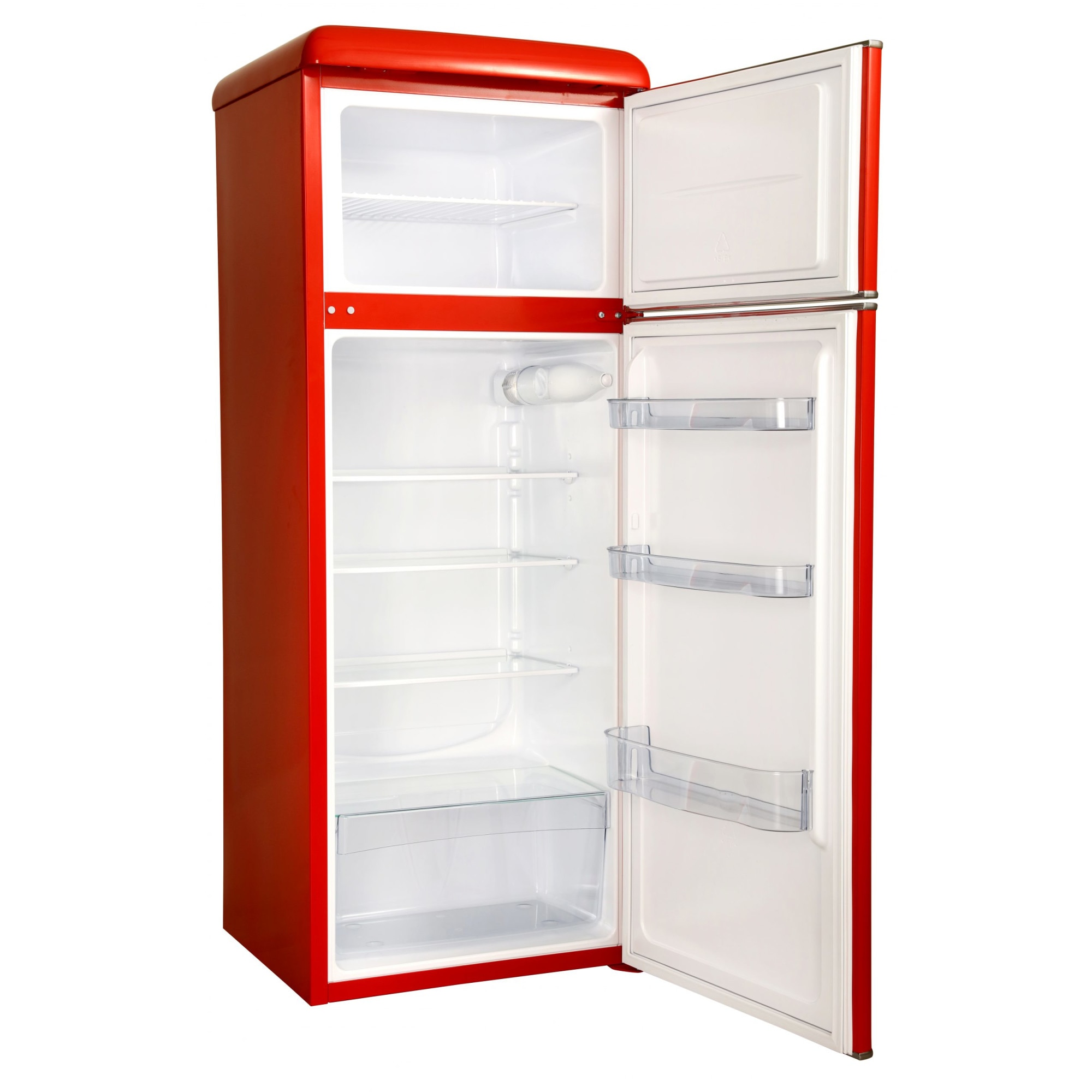 Frigider cu 2 usi Retro, Snaige FR24SM-PRR50E3, 209 l, Clasa E, H 148 ...