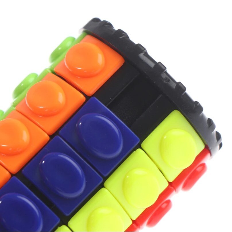 Jucarie antistres EDAR® puzzle rotativ turnul babilon, joc interactiv ...