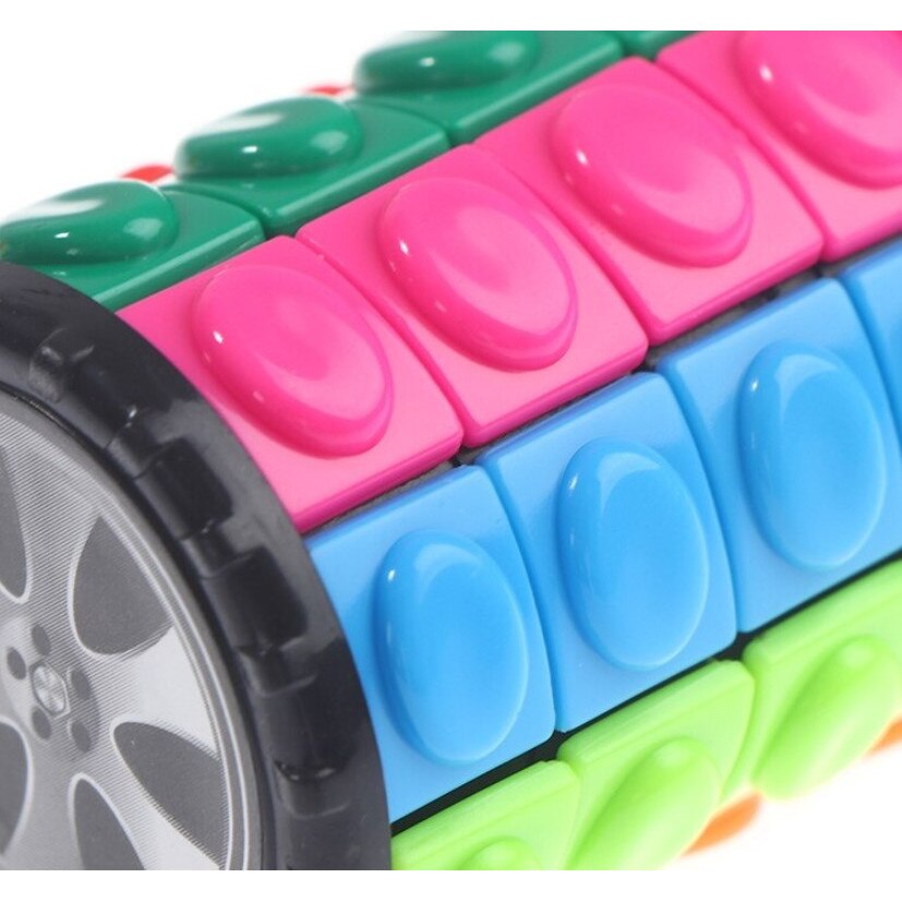 Jucarie antistres EDAR® puzzle rotativ turnul babilon, joc interactiv ...