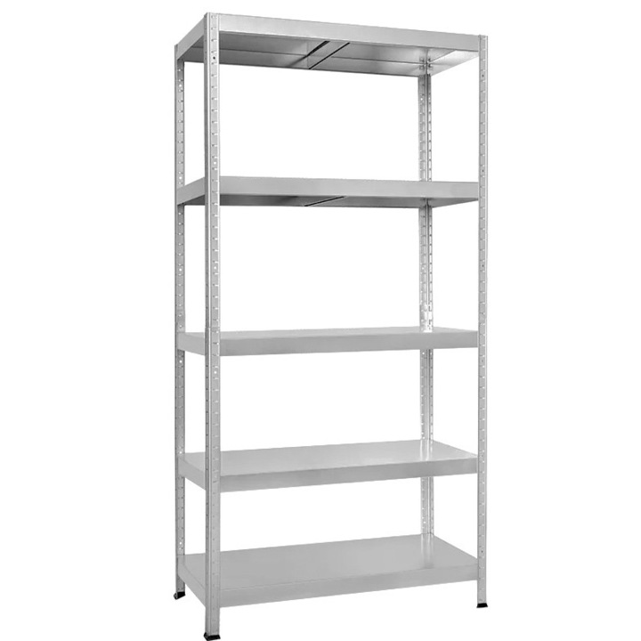 Raft metalic HARD, 180x60x40 cm, Pana la 90 kg per raft, Zinc - eMAG.ro