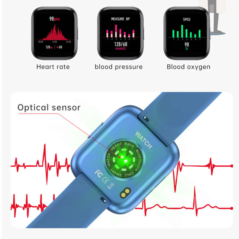 Ceas SmartWatch si Bratara Fitness 2in1 SmartVIBE™ UltraFIT, 1.55" FULL ...