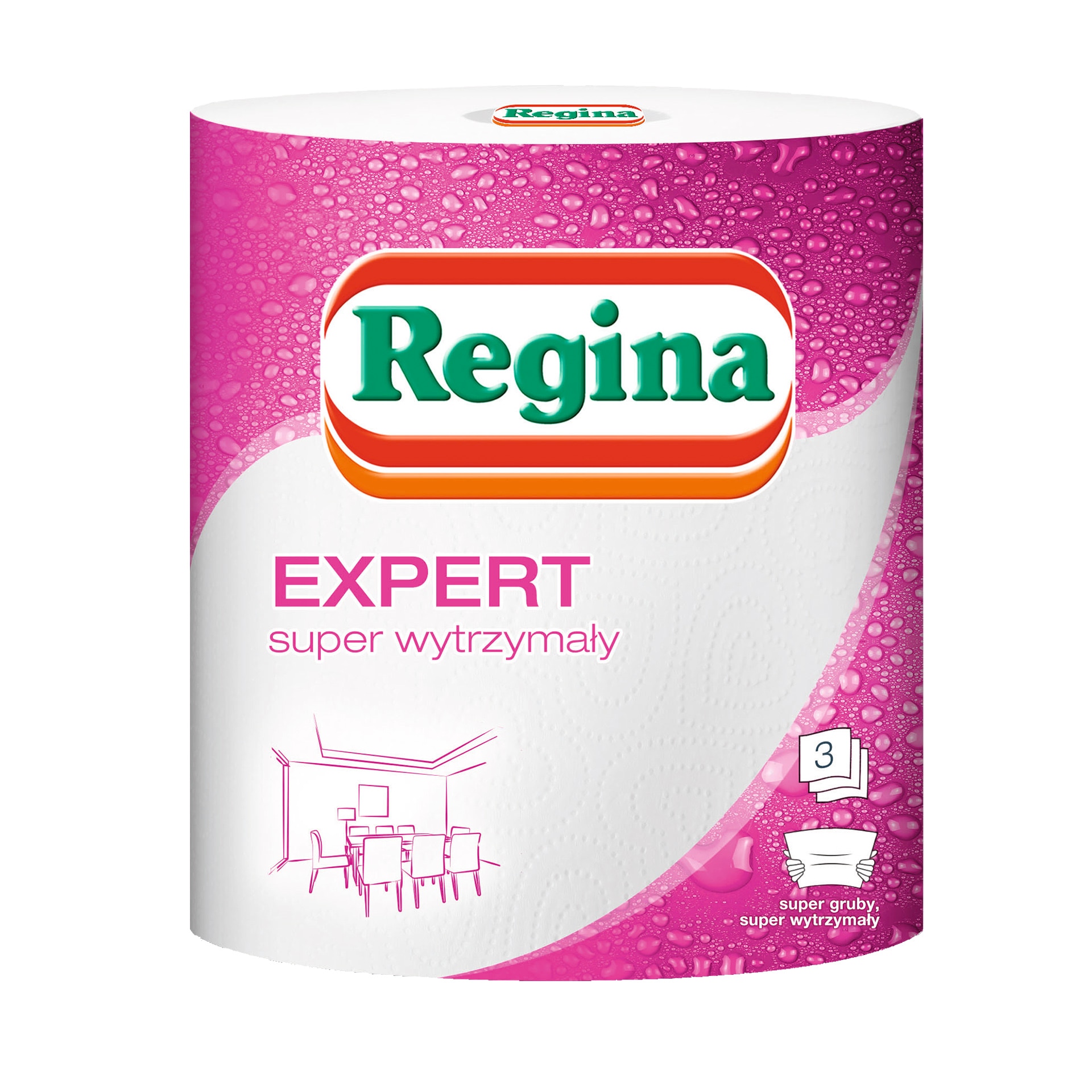 Prosoape de hartie bucatarie Regina Expert, 3 straturi, Alb - eMAG.ro