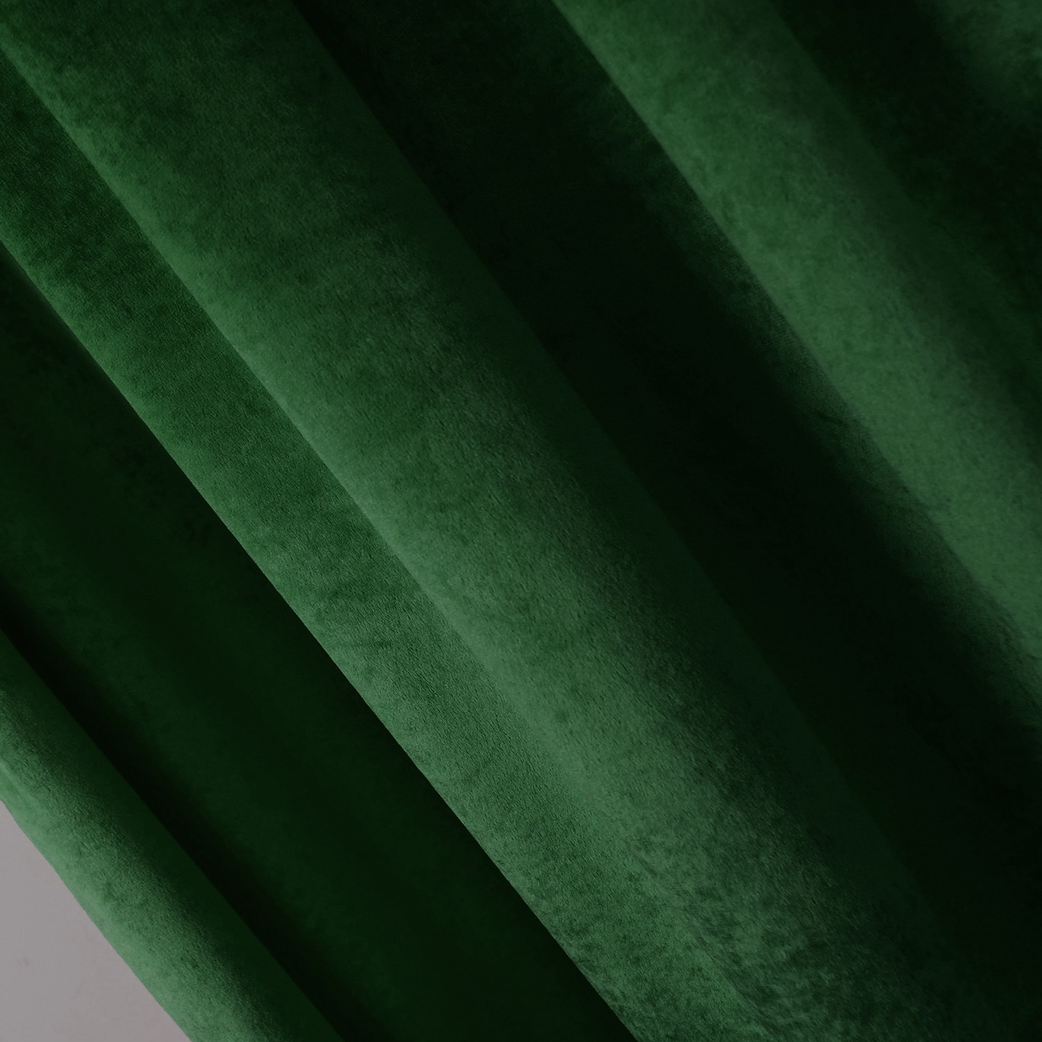 Draperie Velur, Verde 135x250 cm, L390 - eMAG.ro