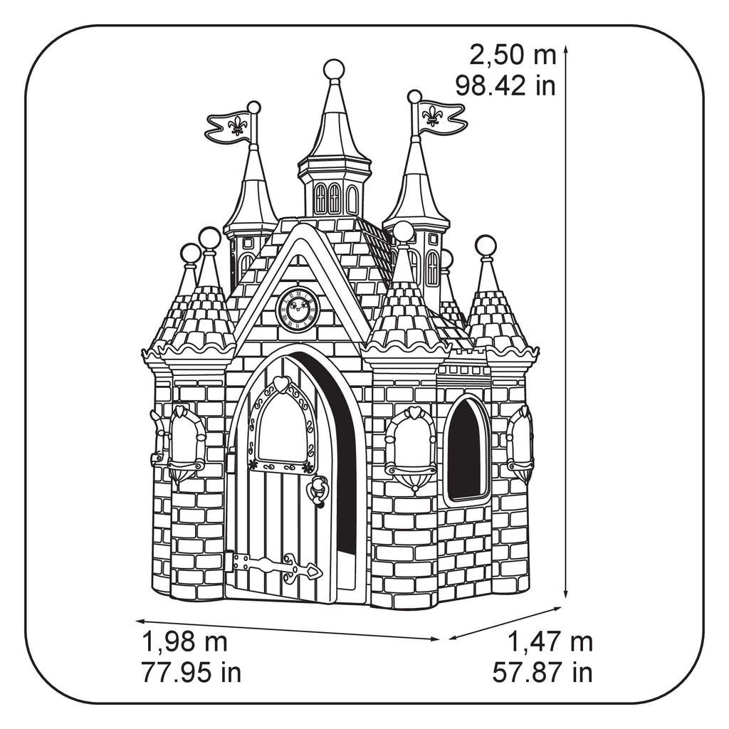 Castel mare pentru copii, Feber, 3254 - eMAG.ro