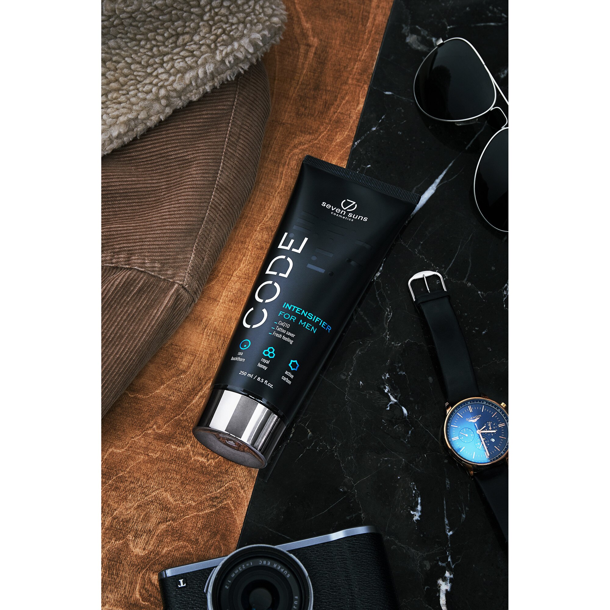 Crema de bronzat, Code Intensifier for Men INTENSIFIER 250 ml - eMAG.ro