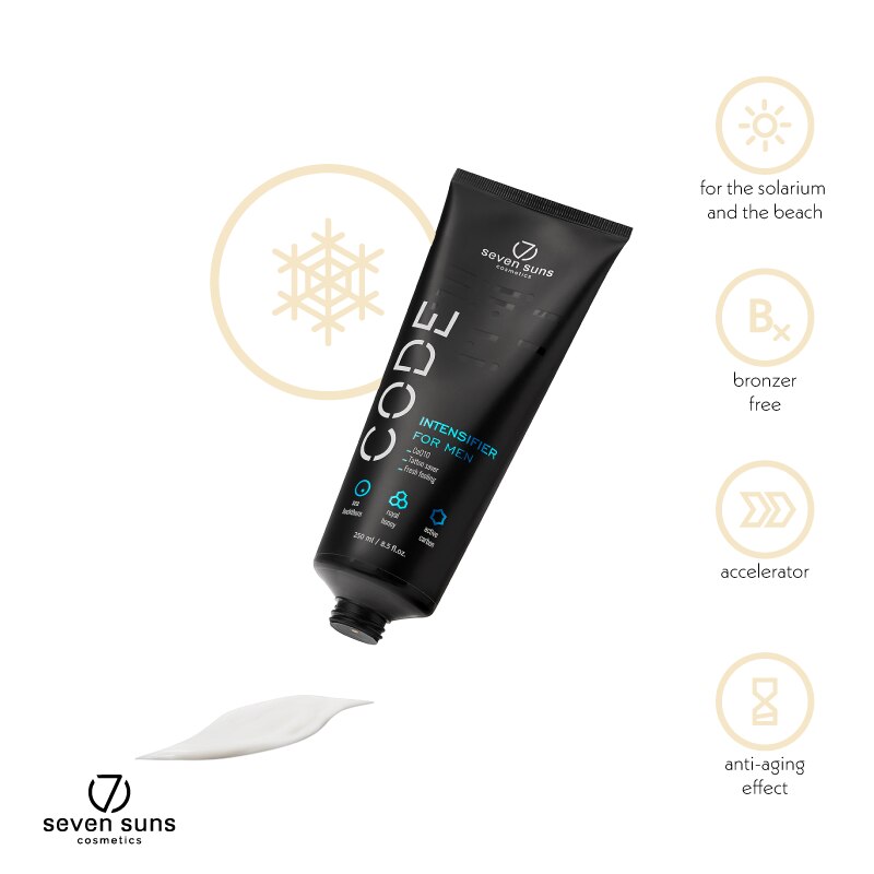 Crema de bronzat, Code Intensifier for Men INTENSIFIER 250 ml - eMAG.ro