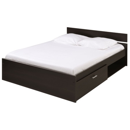 Infinity ágyneműtartós ágykeret UNIFLEX matraccal 160x200 (kávé) - eMAG.hu