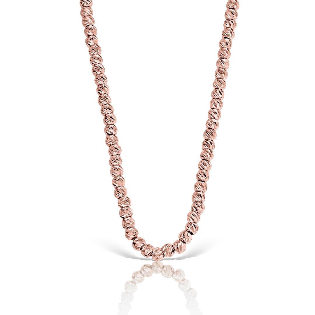 Colier Aur Roz 14K n-18b - eMAG.ro