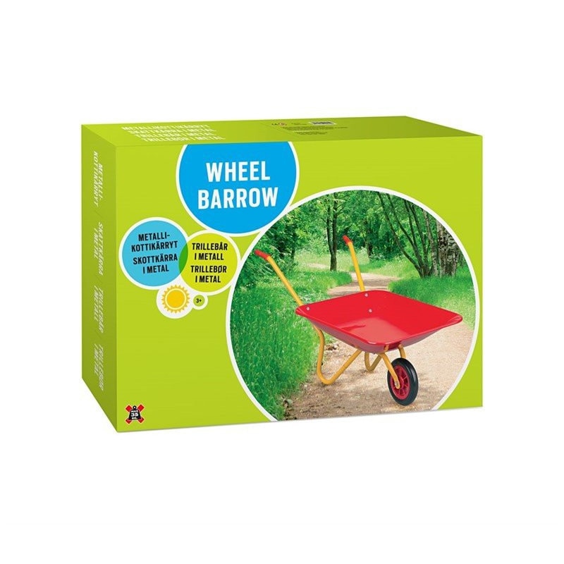 Roaba pentru copii Spring Summer, Metal, Rosu - eMAG.ro