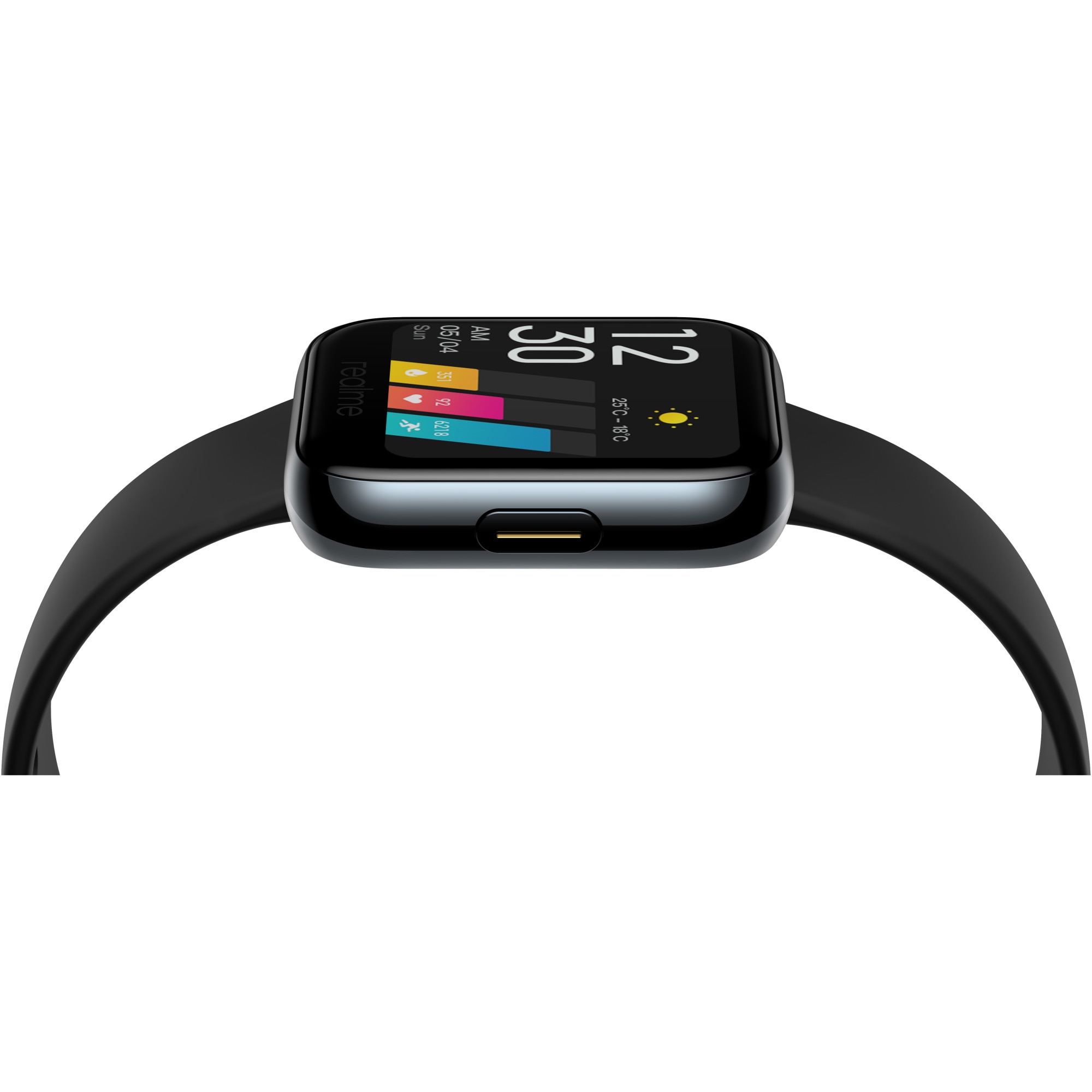 Ceas smartwatch Realme Watch 1, Fashion, Black - eMAG.ro