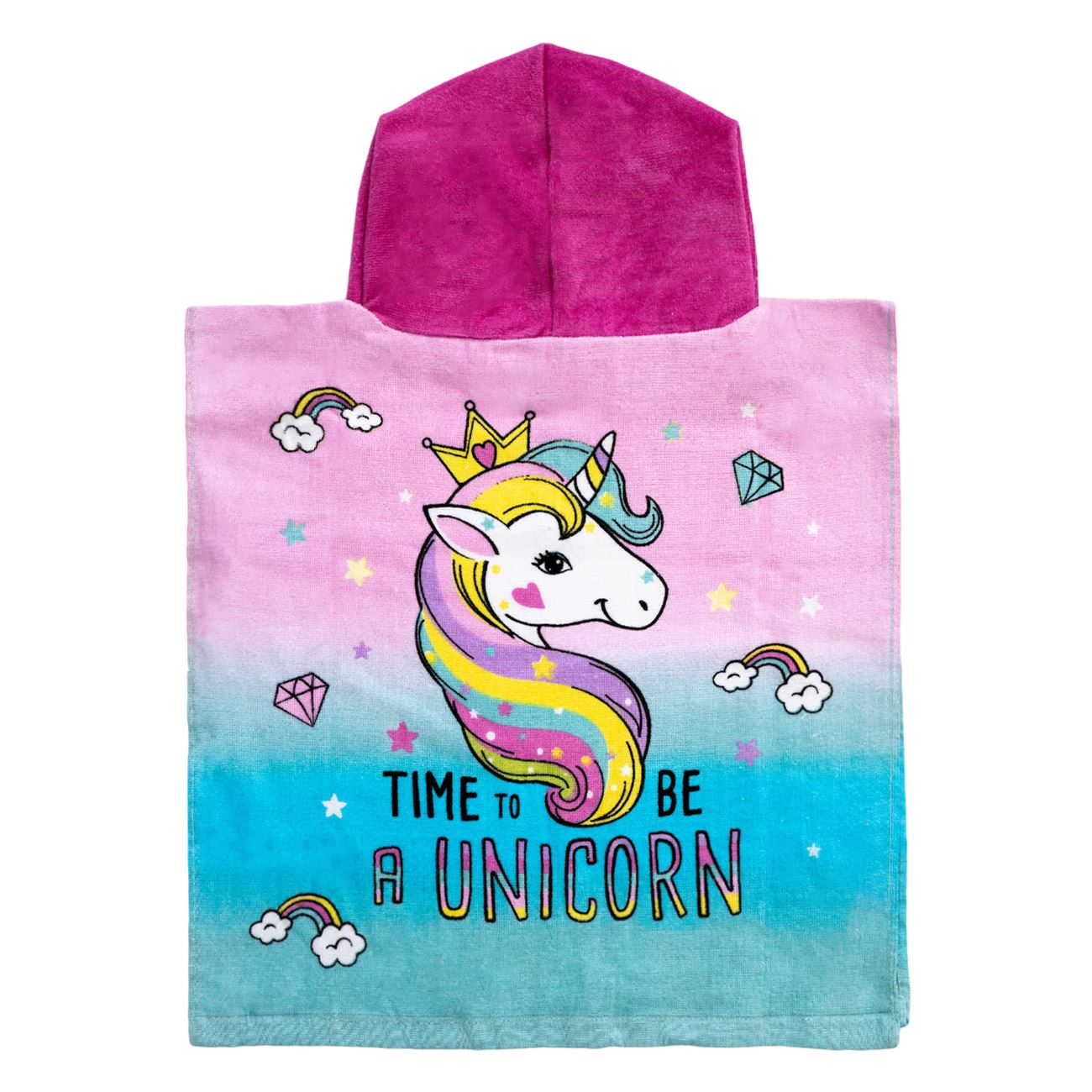 Prosop plaja colorat Unicorn, Lioness, 50 x 100 cm - eMAG.ro