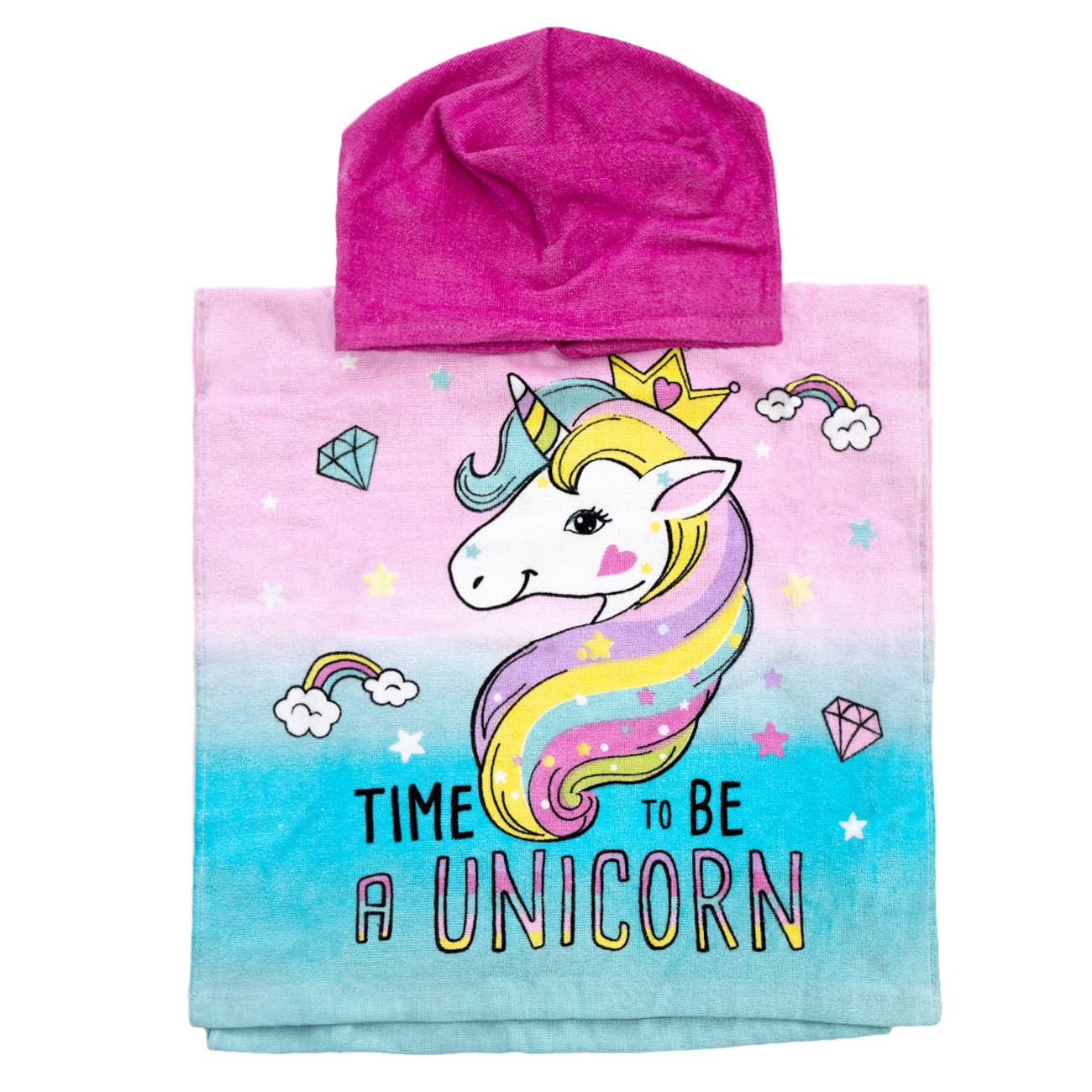 Prosop plaja colorat Unicorn, Lioness, 50 x 100 cm - eMAG.ro