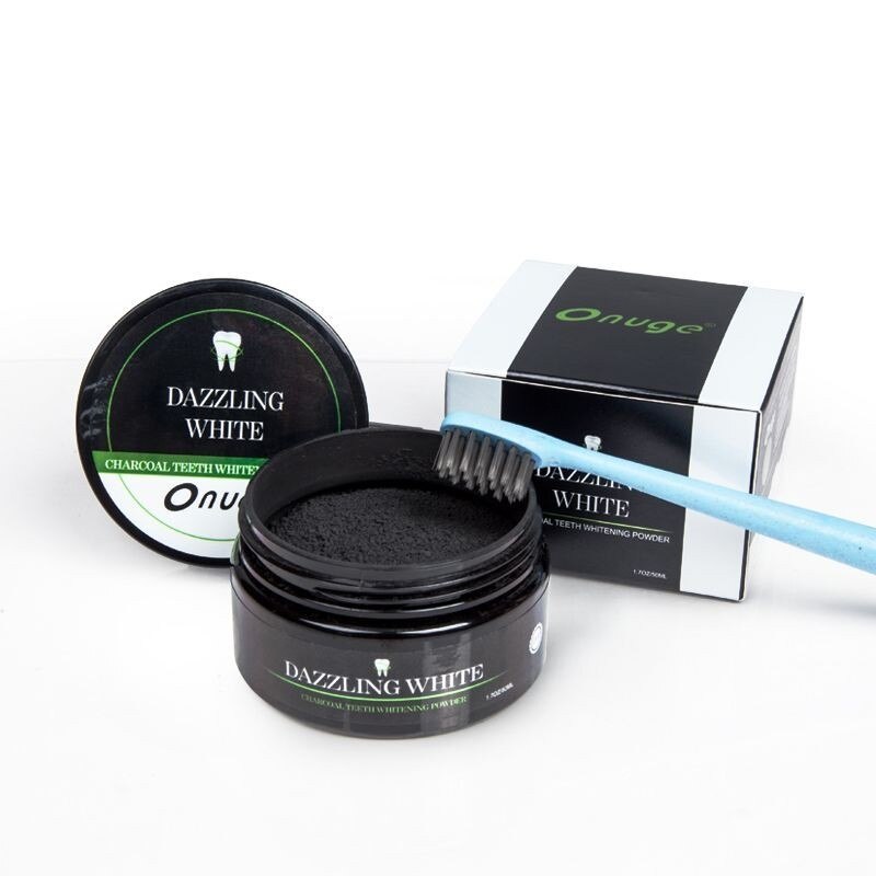Pulbere Naturala, Onuge, Dazzling White, pentru Albirea Dintilor din ...