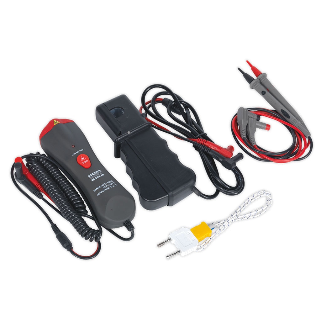 Multimetru digital cu sonda de temperatura infrarosu, Sealey - eMAG.ro