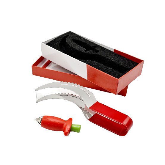 Set Cutit Special pentru Feliat pepene, 25.5 x 3 cm/ Dispozitiv ...