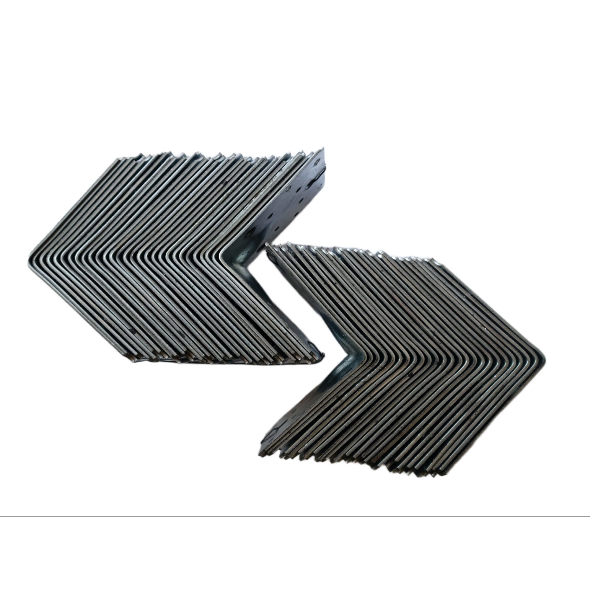 Set 50 coltar perforat pentru lemn Vinclu, 90 grade, tip 4n, zincat, 90 ...