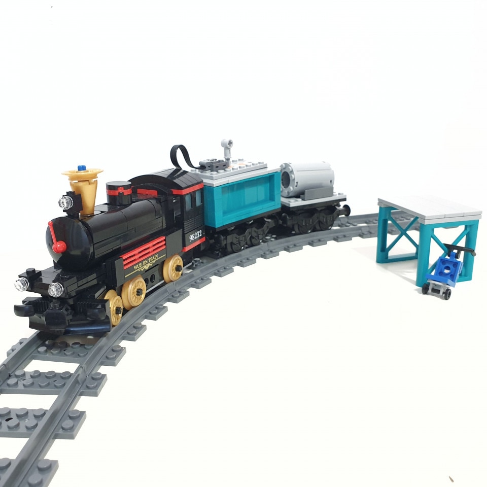 Set de constructie, 316 Piese, Tren Electric Oliver - eMAG.ro