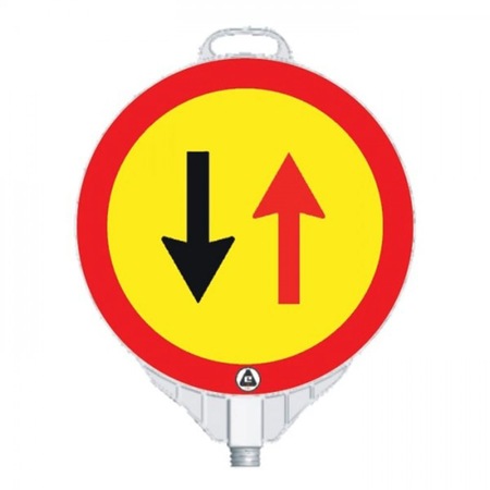 Indicator rutier, prioritate pentru circulatia din sens invers, plastic ...
