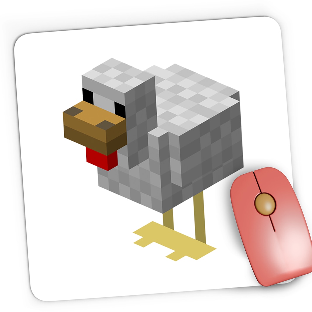 Mousepad Gaming Minecraft Gaina, 21x19 cm - eMAG.ro