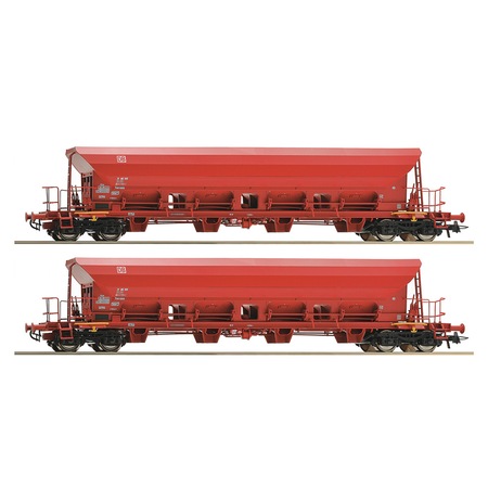 Set 2 Vagoane Roco cu buncar cu descarcare automata, scara H0 - eMAG.ro