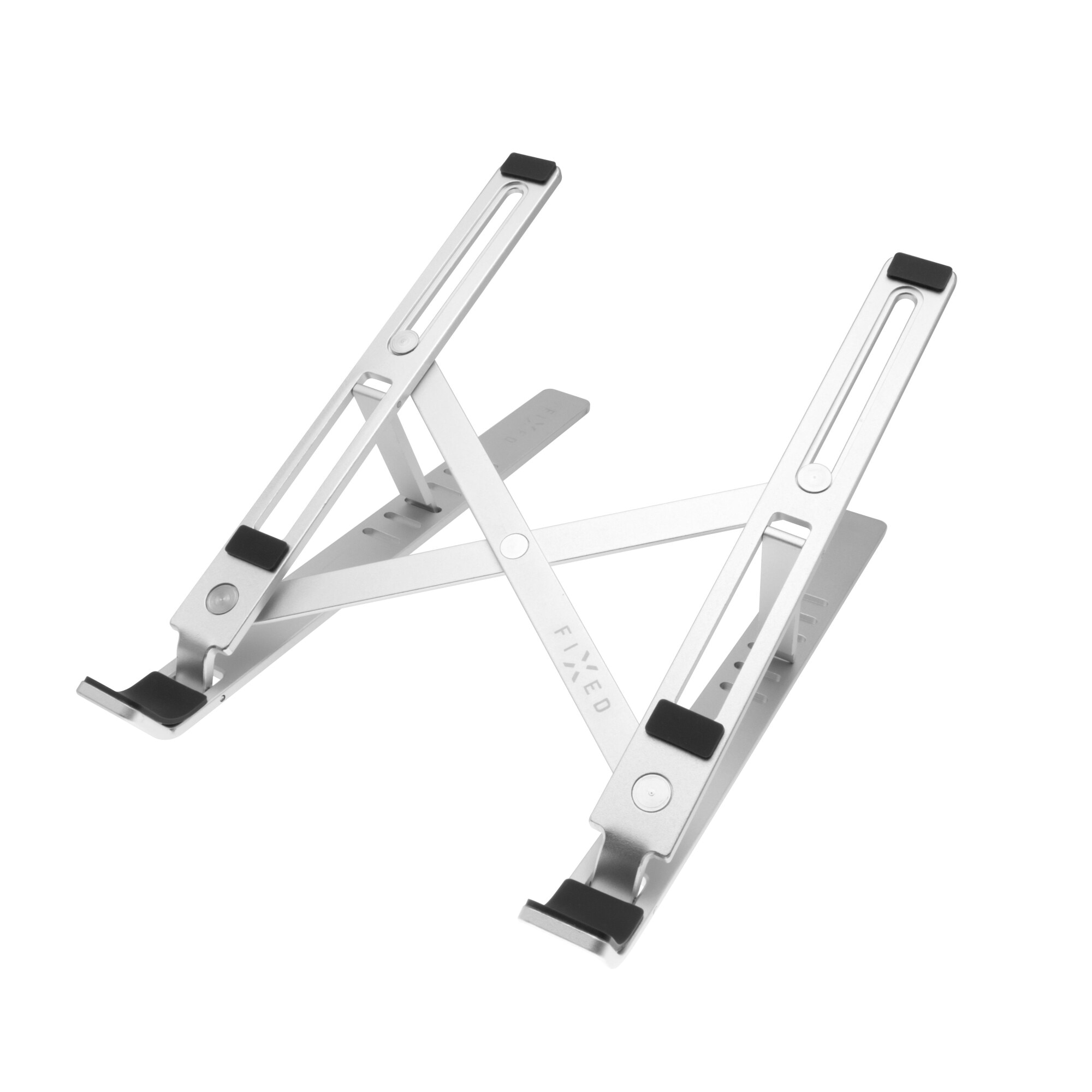 Suport pentru laptop Fixed Frame Fold, Aluminiu, pliabil, Argintiu ...