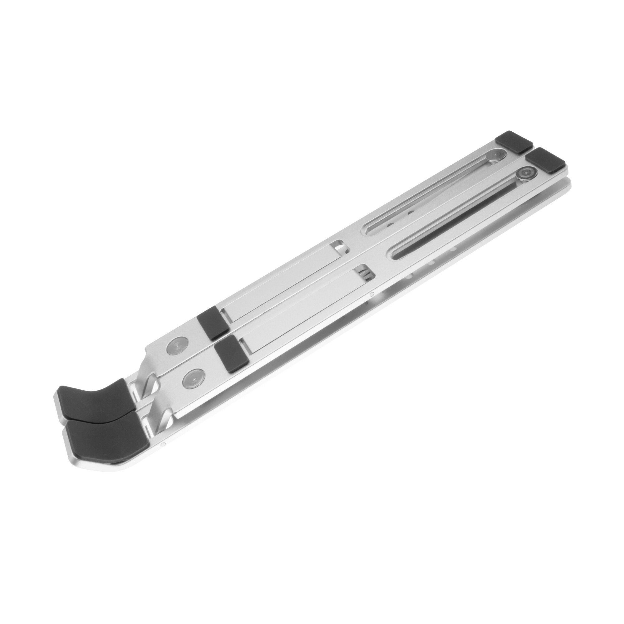 Suport pentru laptop Fixed Frame Fold, Aluminiu, pliabil, Argintiu ...