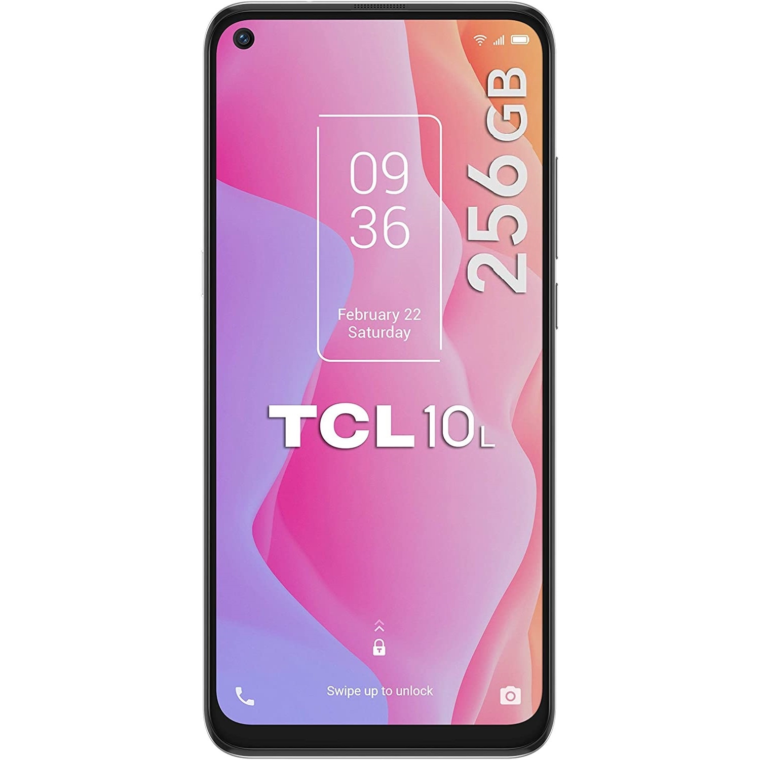 Telefon mobil TCL 10L, Dual SIM, 256GB, 6GB RAM, 4G, Arctic White - eMAG.ro