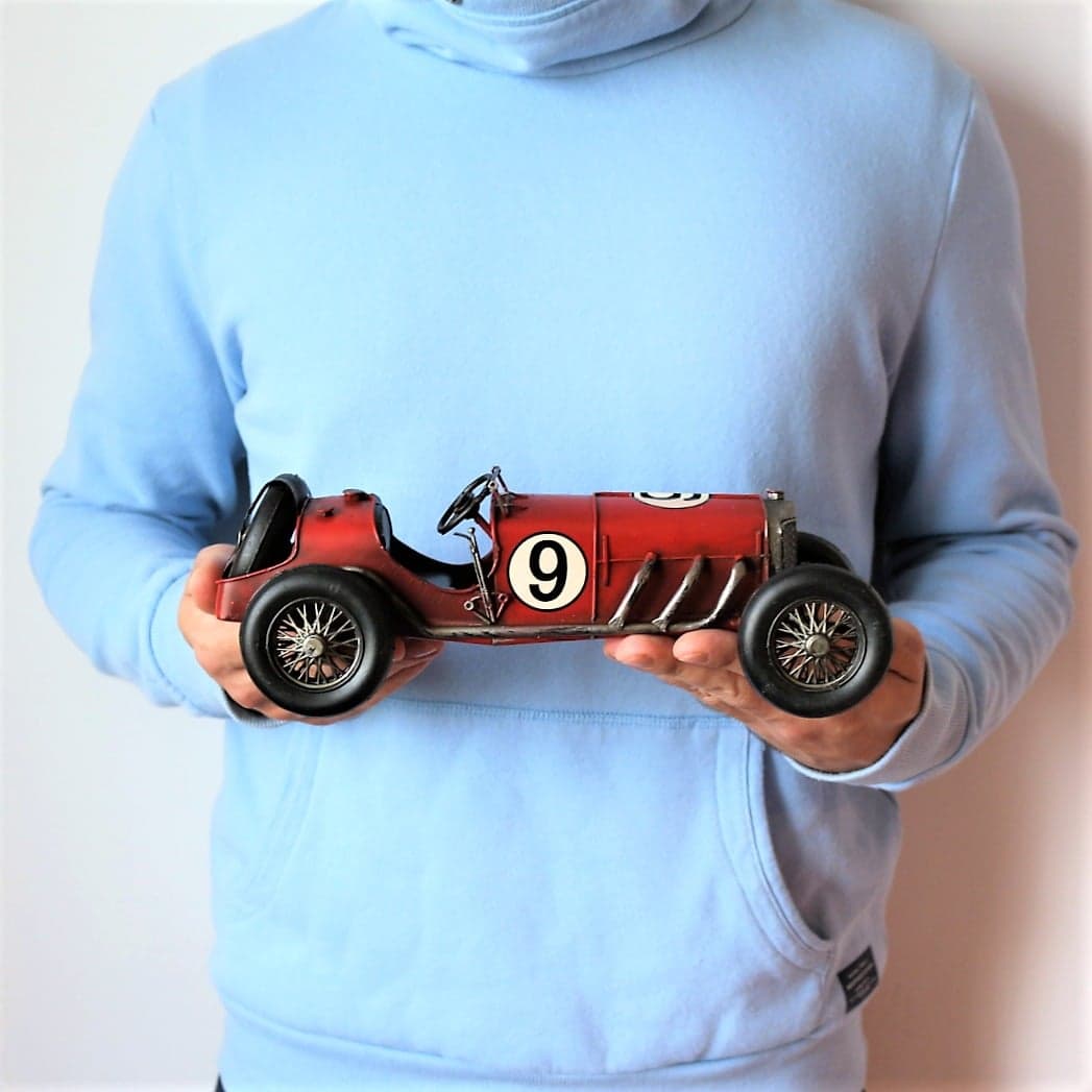 Macheta auto, Formula 1 din metal, vintage, retro, 29x12x11 cm - eMAG.ro