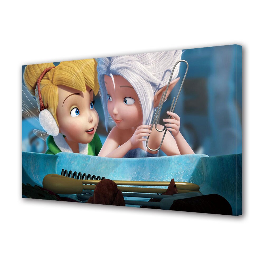Prémium vászonfestmény, Art Star, Tinker Bell és felfedezései ...