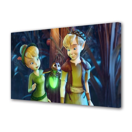 Prémium vászonfestmény, Art Star, Tinker Bell és Terence, Animációk ...