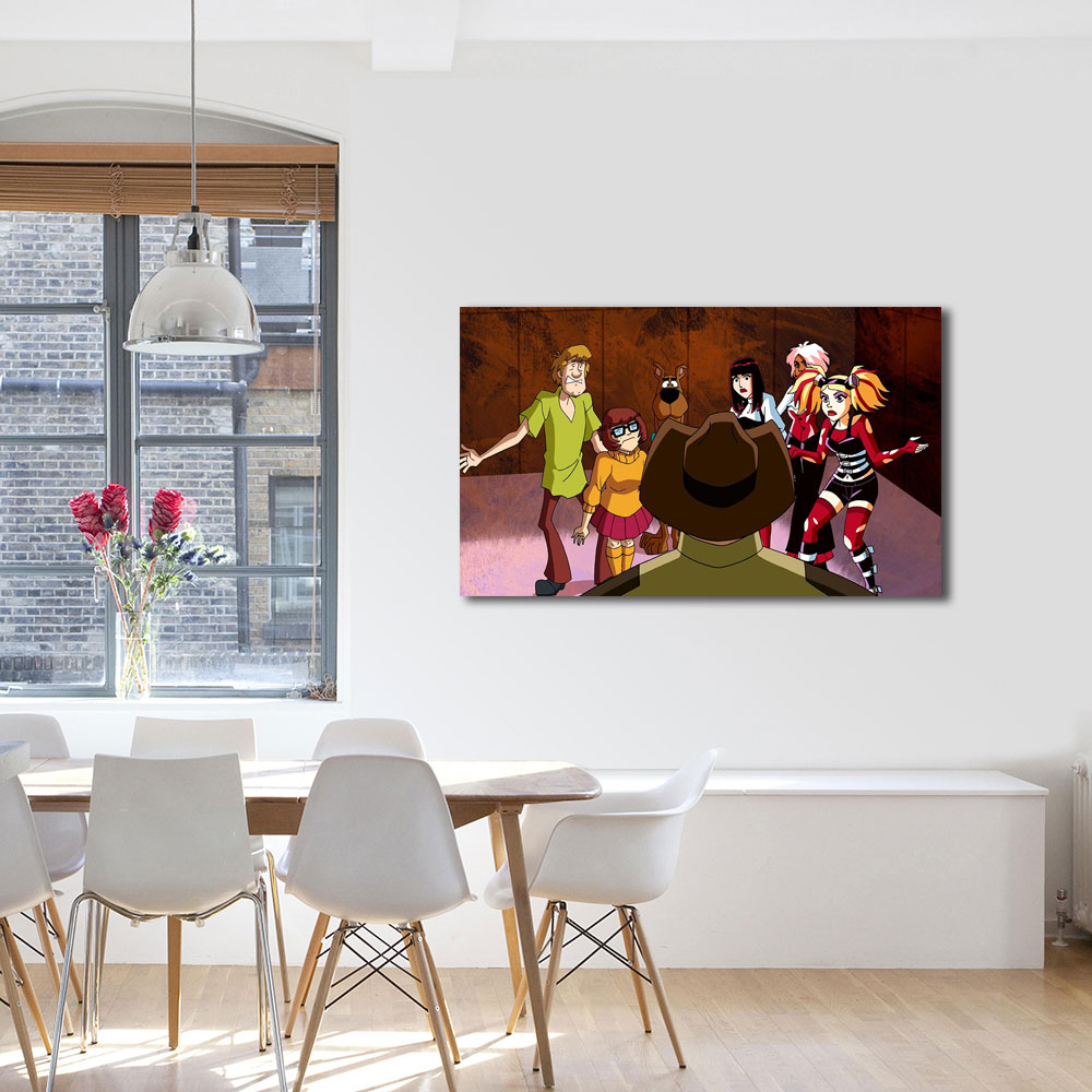 Prémium Canvas Art Star Scooby-Doo Hol vagy! Rossz ember, Animációk ...