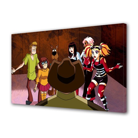 Prémium Canvas Art Star Scooby-Doo Hol vagy! Rossz ember, Animációk ...