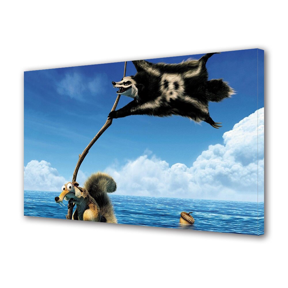 Led vászonfestmény kapcsolóval, Világítás a sötétben, Prémium, Art Star ...