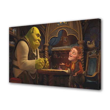 Prémium vászonfestmény, Art Star, Shrek Forever After Understanding ...