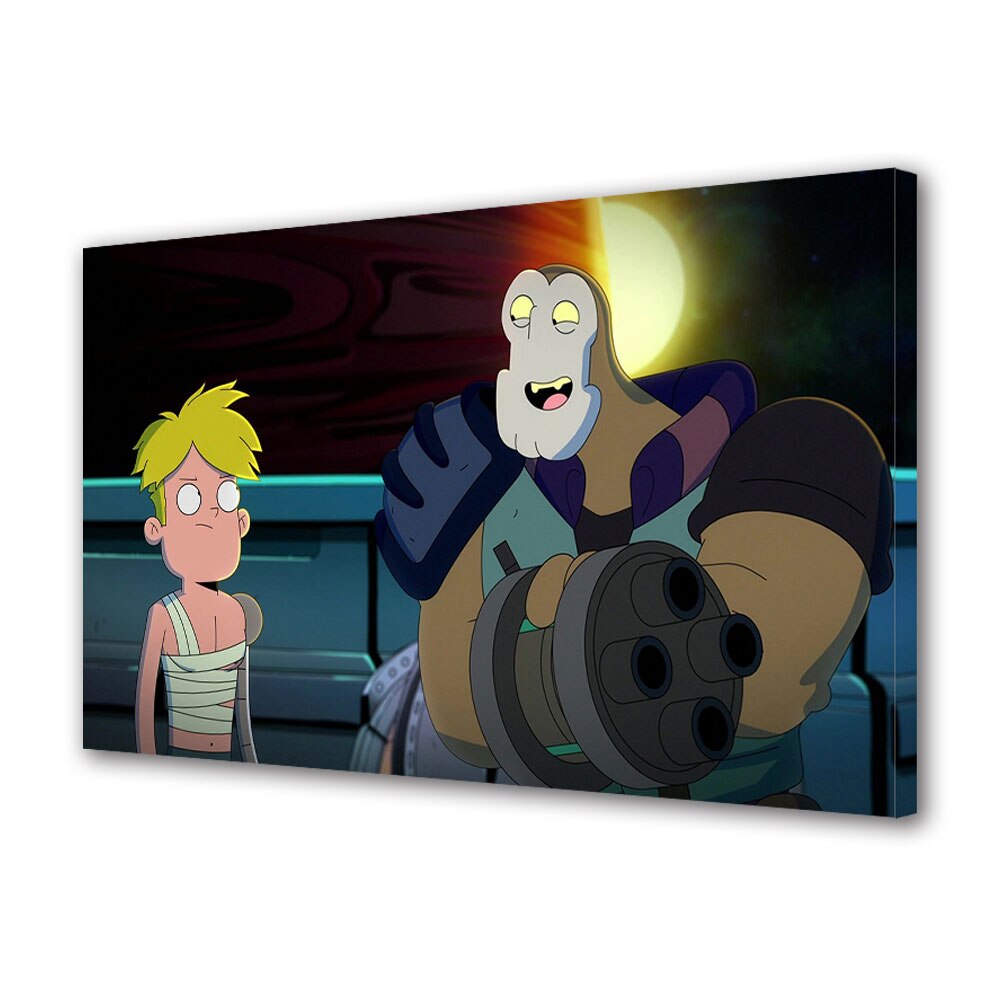 Prémium vászonfestmény, Art Star, Chicken Bill, Animációk, Vászon fa ...