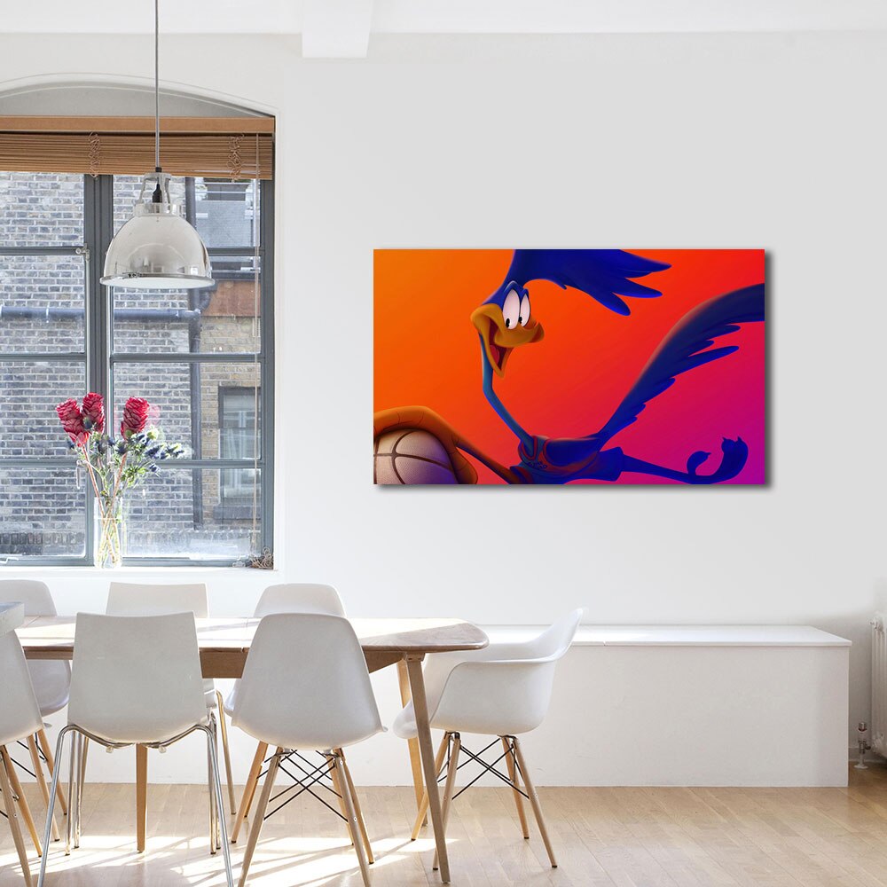 Prémium vászonfestmény, Art Star, Roadrunner Space Jam 2, Animációk ...