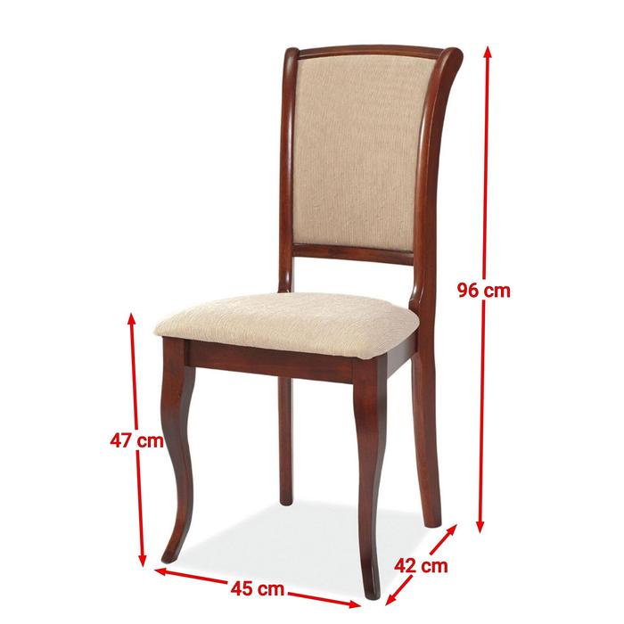 Scaun MNSC, ACAJU, nuc inchis, 45 X 42 X 96 cm - eMAG.ro