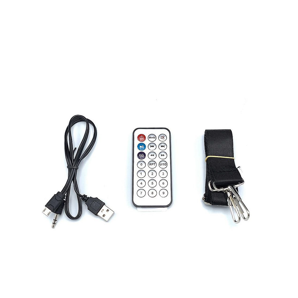 Boxa portabila, ZQS-4209, 12W RMS, Bluetooth FM, SD, USB, AUX, Negru ...