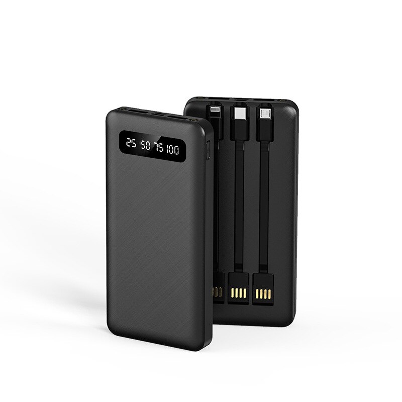 Powerbank 8000 mAh, Pyramid®, type C, compatibil lightning si micro usb ...