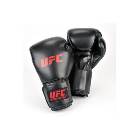 Мъжки спортни боксови ръкавици UFC Train, Черен, 12OZ - eMAG.bg