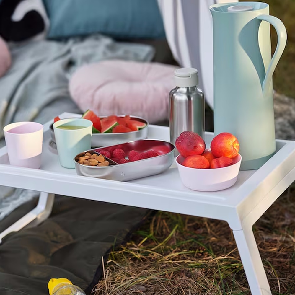 Tava tip masuta cu picioare pliante pentru laptop sau servire mic-dejun ...