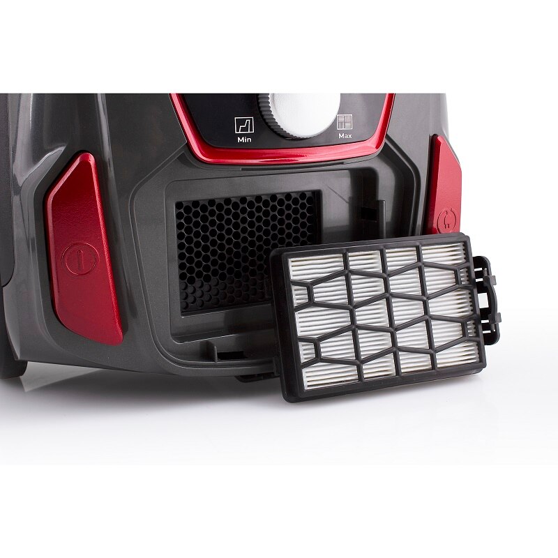 Прахосмукачка Rohnson R1170, 800 W, Постоянна торба 3л., Hepa филтър ...