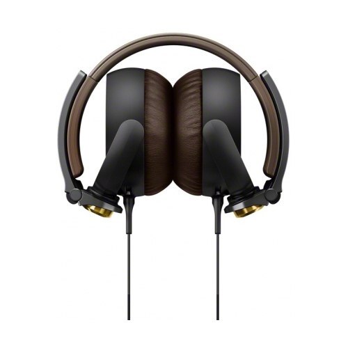 Casti audio cu banda Sony MDRXB600N, Tip DJ, Negru/Maro - eMAG.ro