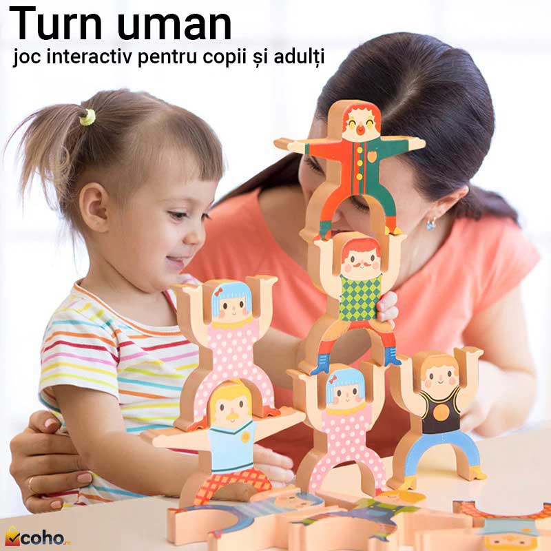 Hercules Jenga – Turnul uman, joc interactiv pentru copii si adulti ...